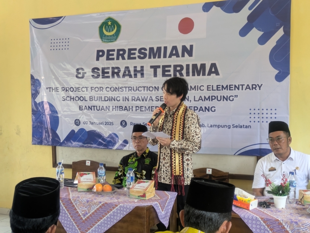 Penyelenggaraan Acara Serah Terima "The Project for Construction of ...
