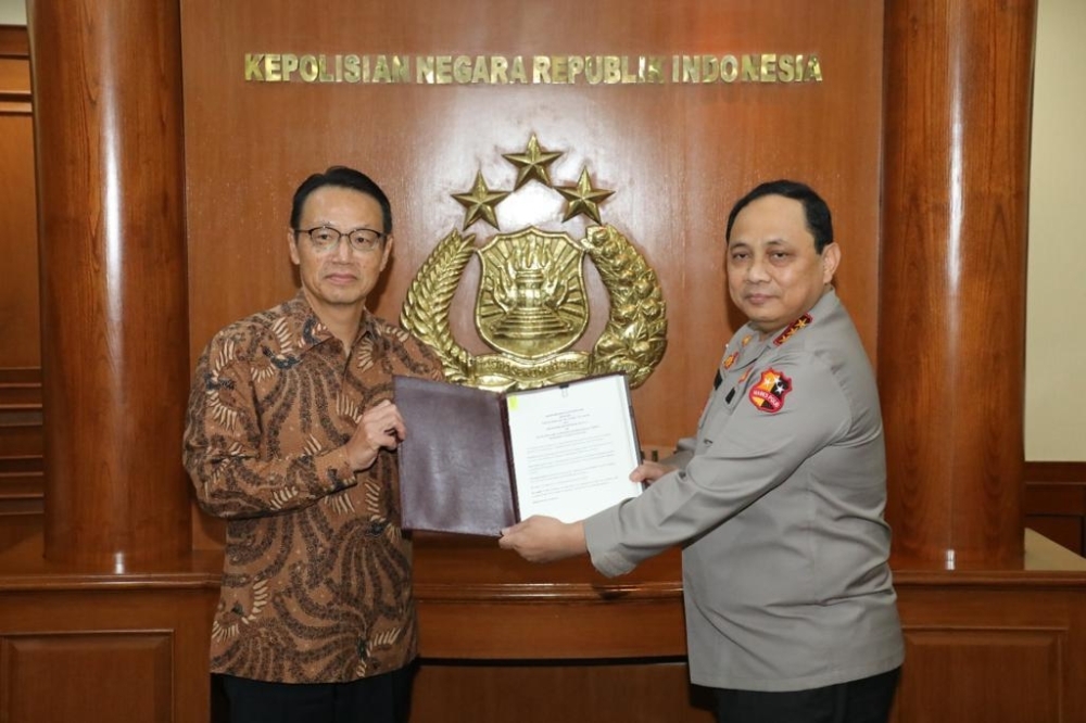 Kunjungan kehormatan Duta Besar Kanasugi kepada Wakapolri dan ...