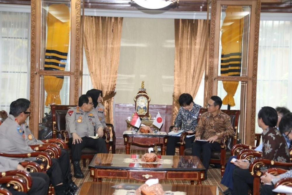 Kunjungan kehormatan Duta Besar Kanasugi kepada Wakapolri dan ...